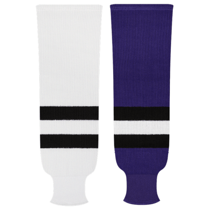 Los Angeles Kings Knit Hockey Socks | Kobe 9801H 9861R