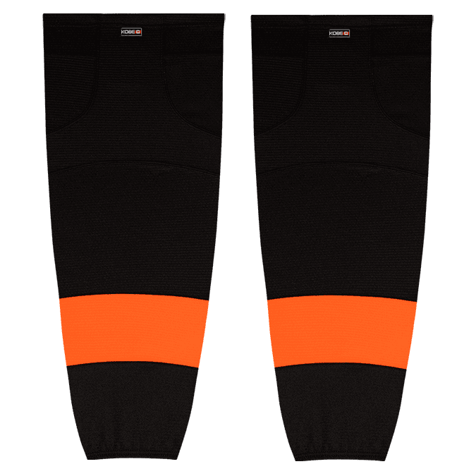 Philadelphia Flyers 3rd Black Hockey Socks | Edge Mesh | Kobe K3GS88R