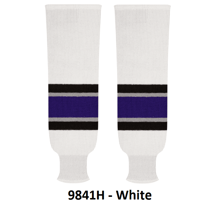 Los Angeles Kings Knit Hockey Socks | Kobe 9841A 9841H 9841R