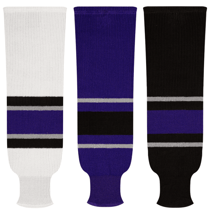 Los Angeles Kings Knit Hockey Socks | Kobe 9841A 9841H 9841R