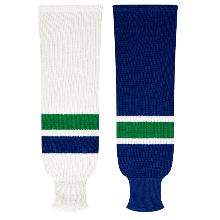 Vancouver Canucks Knit Hockey Socks | Kobe 9854A 9854H