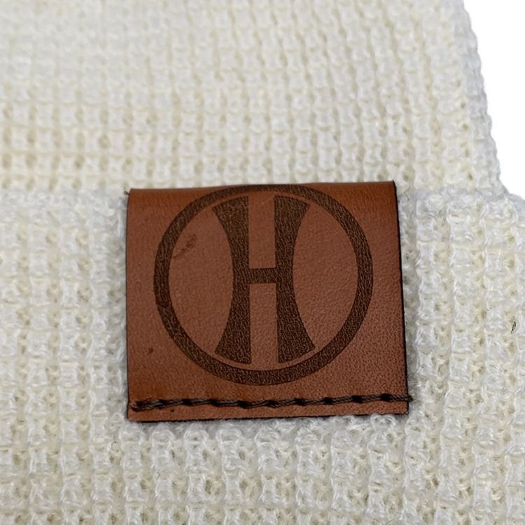Pacififc Clip Cap Labeling | Custom Leather & Woven Clip Labels