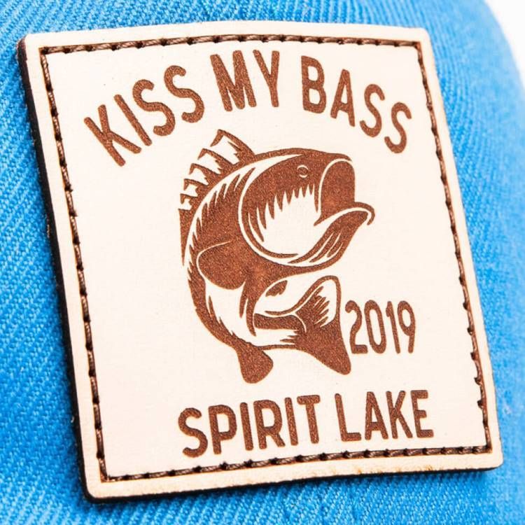 Pacific Leather Patches | Custom Leather Cap Patches | Genuine & Faux