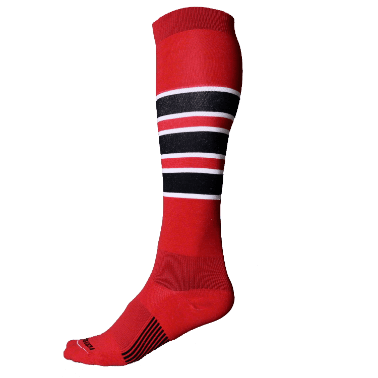 Pearsox Slugger II Socks | ThrowbackStriped Baseball Socks