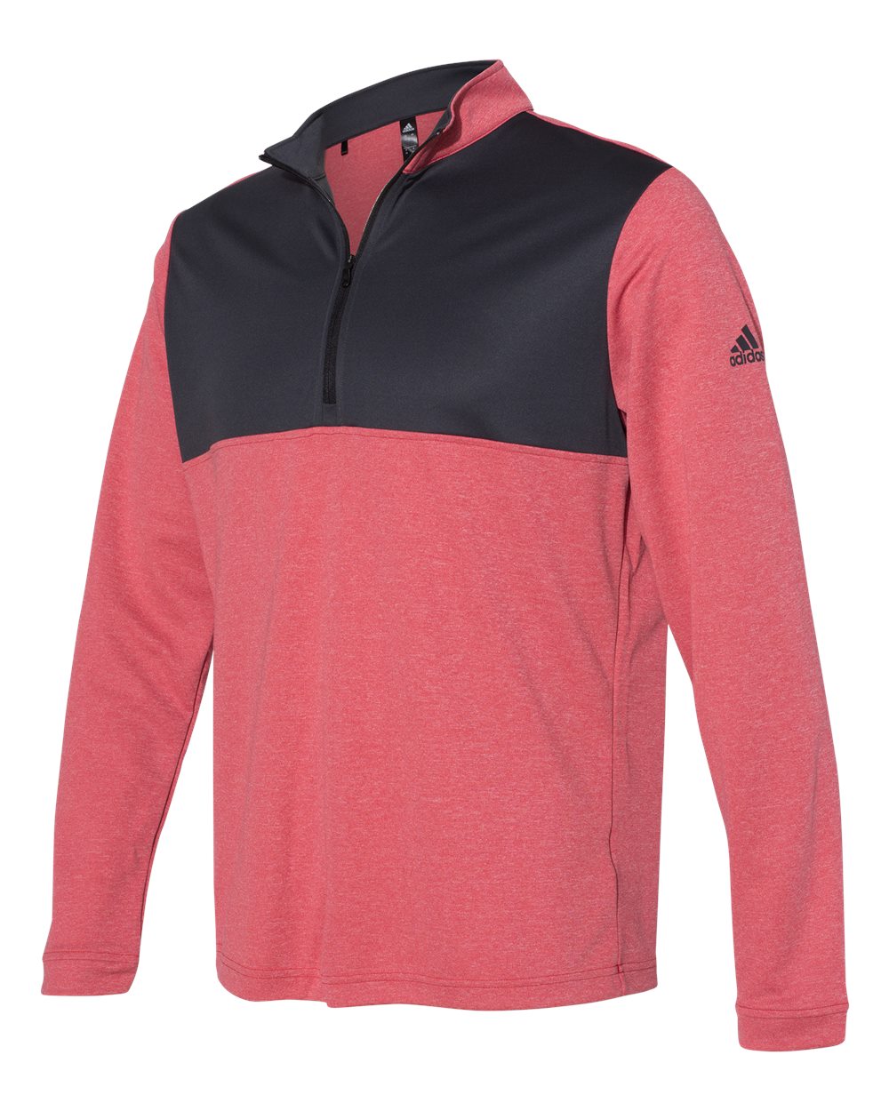 Adidas Golf Lightweight UPF Pullover | Mens Adidas Golf Quarter Zip | A280