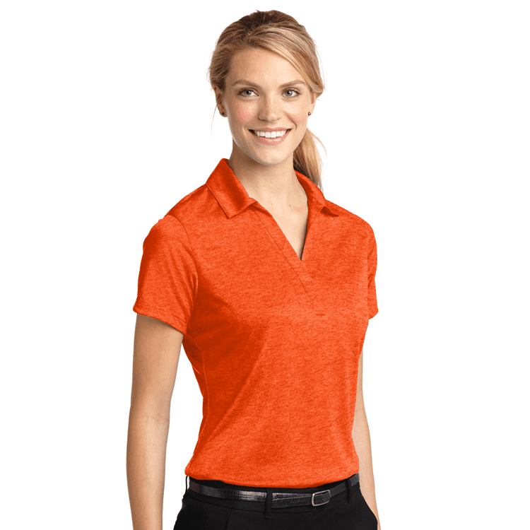 Sport-Tek LST660 Contender Womens Coaches Polo | Heather