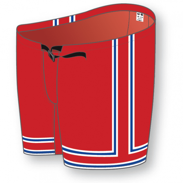 Custom Hockey Shells | Sewn Stripe Hockey Pant Shells | AK H955