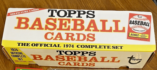 1974 Topps Baseball Card Complete Set - BASEBALL CARD SETS