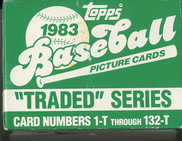 1983 Topps Traded Baseball Card Set - BASEBALL CARDS