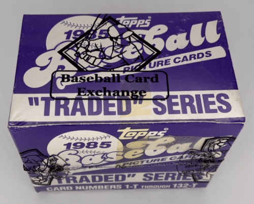 1985 Topps Traded Baseball Card Set BBCE Wrapped - BASEBALL CARD SETS