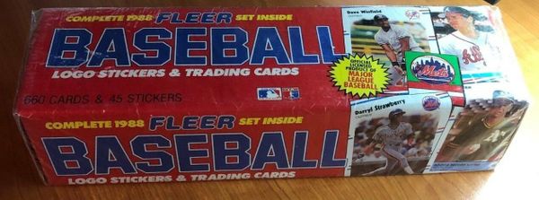 1988 Fleer Baseball Card Factory Set - BASEBALL CARDS