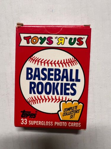 1988 TOPPS Toys 'R' Us Baseball Rookies Complete Set - BASEBALL CARD SETS