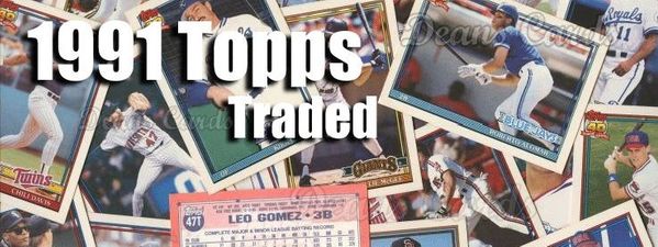 1991 Topps Traded Baseball Card Set - BASEBALL CARD SETS