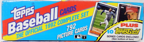 1992 Topps Baseball Card Factory Set - BASEBALL CARD SETS