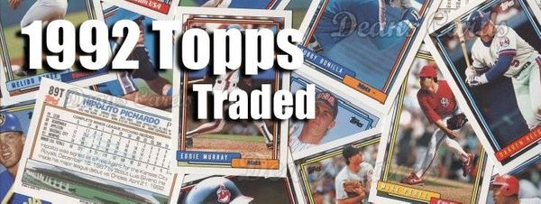 1992 Topps Traded Baseball Card Set - BASEBALL CARD SETS