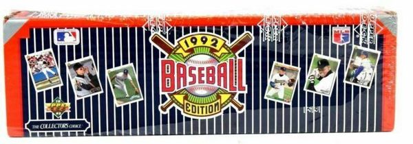 1992 Upper Deck Baseball Card Complete Factory Set - BASEBALL CARDS