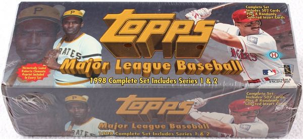 1998 Topps Baseball Card Factory Set - BASEBALL CARD SETS