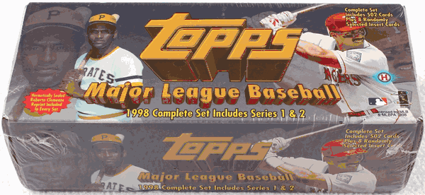 1998 Topps Baseball Card Factory Set - BASEBALL CARD SETS