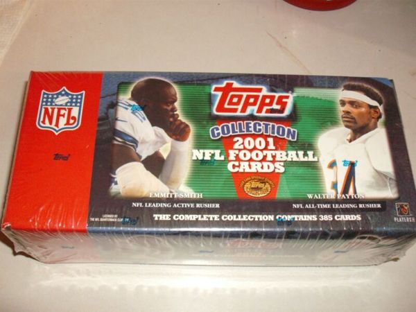 2001 Topps Football Card Factory Set - FOOTBALL CARD SETS