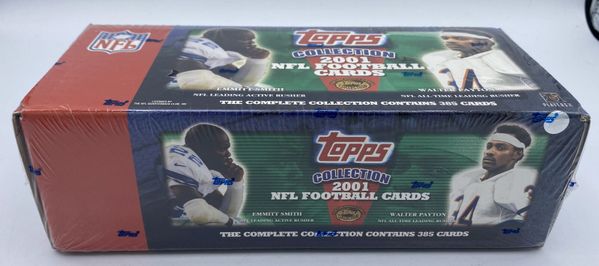 2001 Topps Football Card Factory Set - FOOTBALL CARD SETS