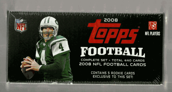 2008 Topps Football Card Factory Set - FOOTBALL CARD SETS