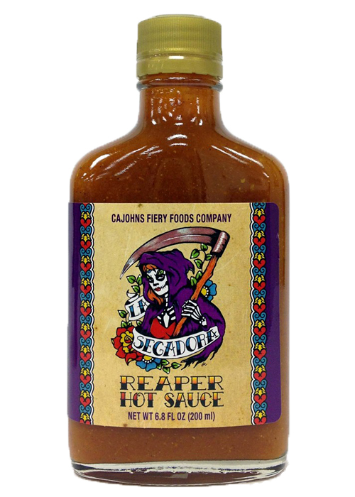 Cajohns La Segadora Reaper Hot Sauce, 6.8oz.