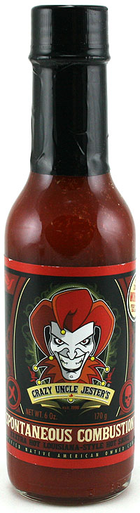 Crazy Uncle Jester's Spontaneous Combustion Habanero XXTRA HOT ...