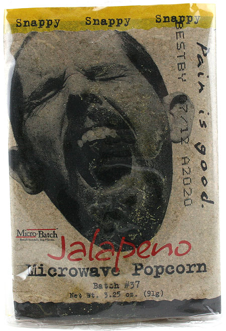 Pain is Good Batch #37 Jalapeno Popcorn, 3.25oz.
