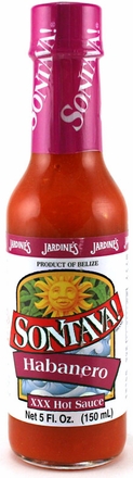 Sontava Habanero XXX Hot - Hot Sauce, 5oz.