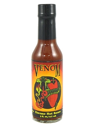 Venom Xtreme Hot Hot Sauce, 5oz.