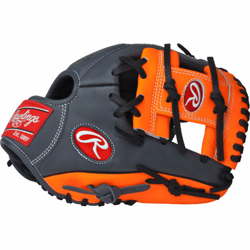 11.25 Inch Rawlings Gamer XLE Pro Taper G112PTGO Youth Infield Baseball ...