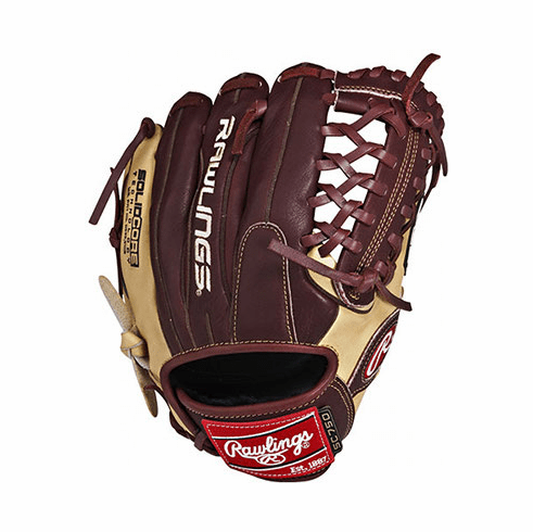 11.5 Inch Rawlings Revo Solid Core 750 Series 7SC115CF Infield Baseball ...