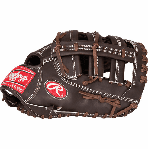 13 Inch Rawlings Personalized Pro Preferred Mocha PROSFMMOP First Base ...