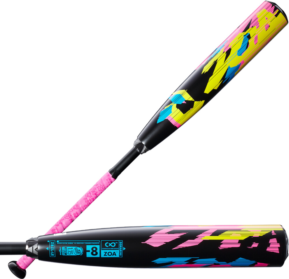 2022 DeMarini Limited Edition ZOA Glitch USSSA Baseball Bat (-8oz ...