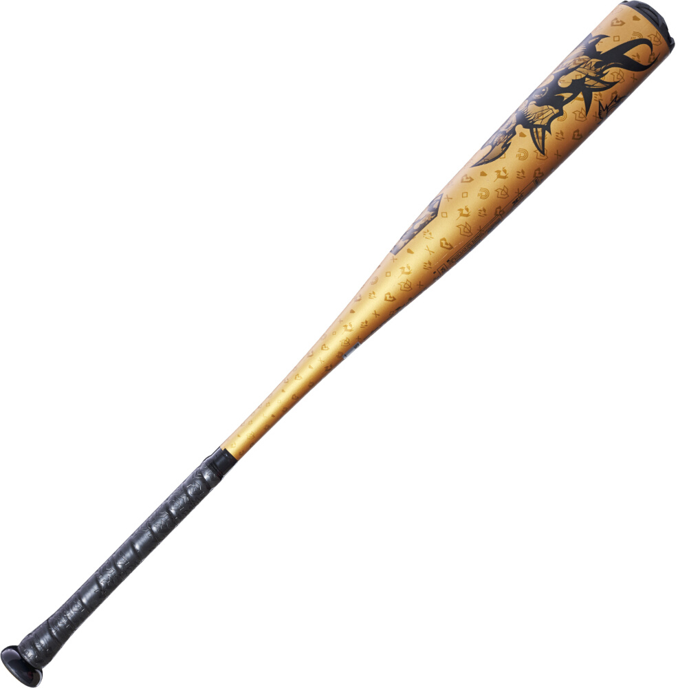 2023 Voodoo One Gold Adult Balanced BBCOR Baseball Bat (-3oz) WBD2352010