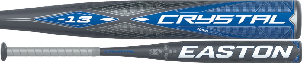 2021 Easton Crystal Girl's Balanced Fastpitch Softball Bat FP20CRY (-13oz)