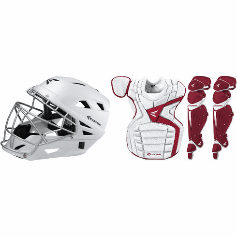 Easton LLWS Custom Color Mako Kit A165252 Adult Baseball Catcher's Gear Set