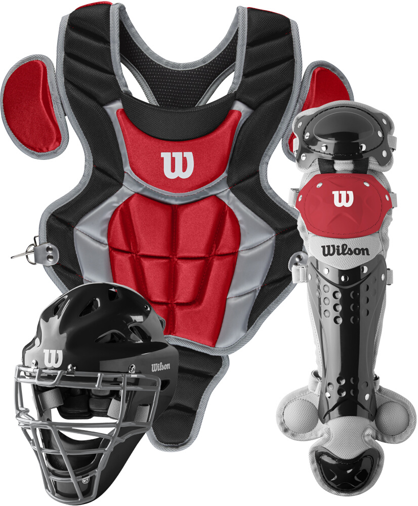 Wilson C200 Youth Baseball Catcher's Gear Kit WB57116