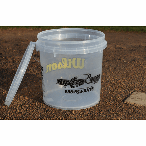 Wilson Short Ball Bucket WTA394000HQ4 HQ4Sports Logo Ball Bucket