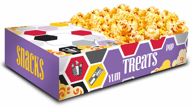 Cinema Theme Snack Trays