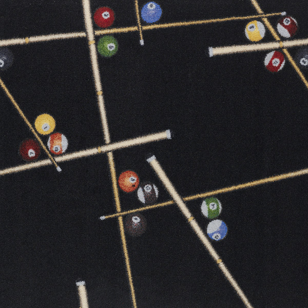 Eight Ball Pool Room Carpet