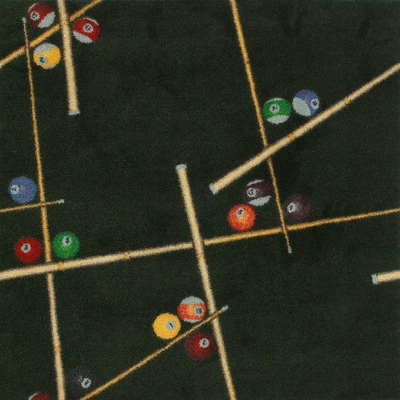Eight Ball Pool Room Carpet