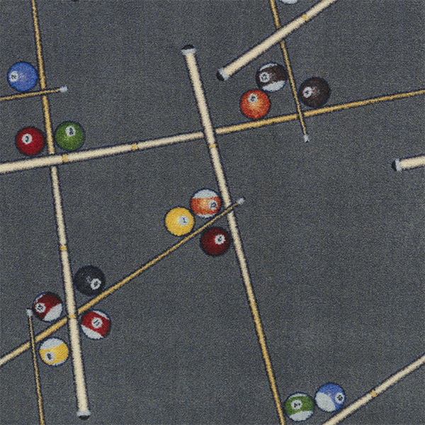 Eight Ball Pool Room Carpet