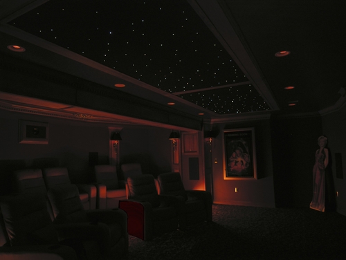 Fiber Optic Star Ceiling Tiles