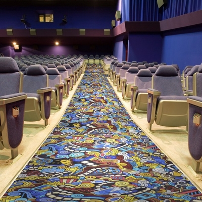 Hollywood Graffiti Theater Carpeting