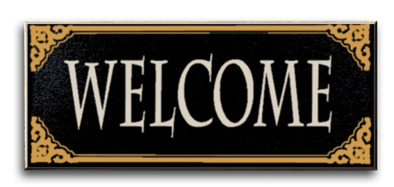 Home Theater Entrance Sign