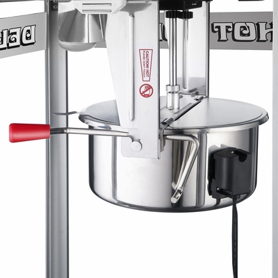 Topstar Commercial Quality 12 oz Popcorn Popper Machine with Cart