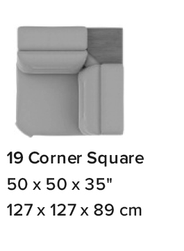 Palliser Apex Corner Square