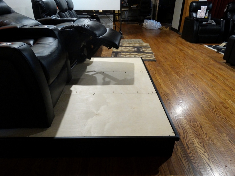 Home Theater Seating Platform Riser
