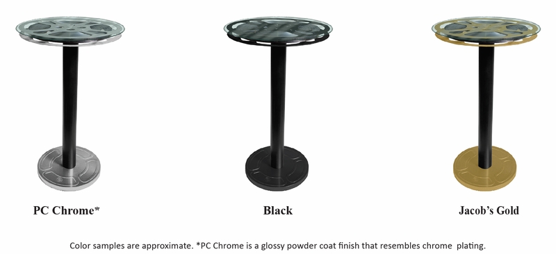 Steel Reel End Table